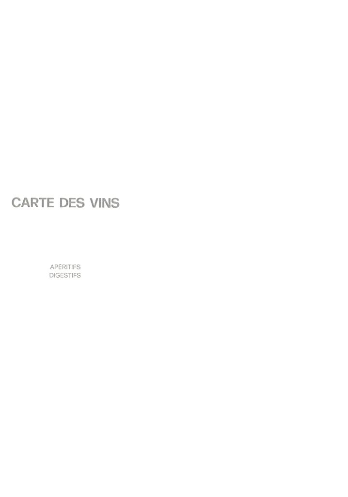 Maréchal MOBUTU | Menus Concorde